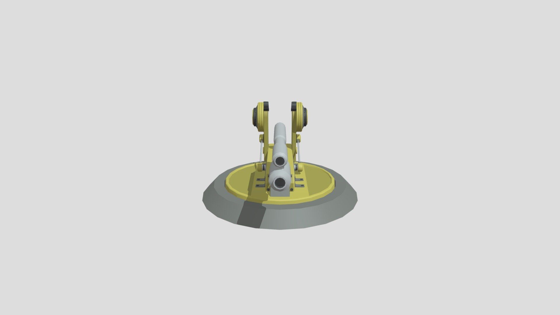 My first turret animations - 3D model by pro100den1997 [b89de58 ...