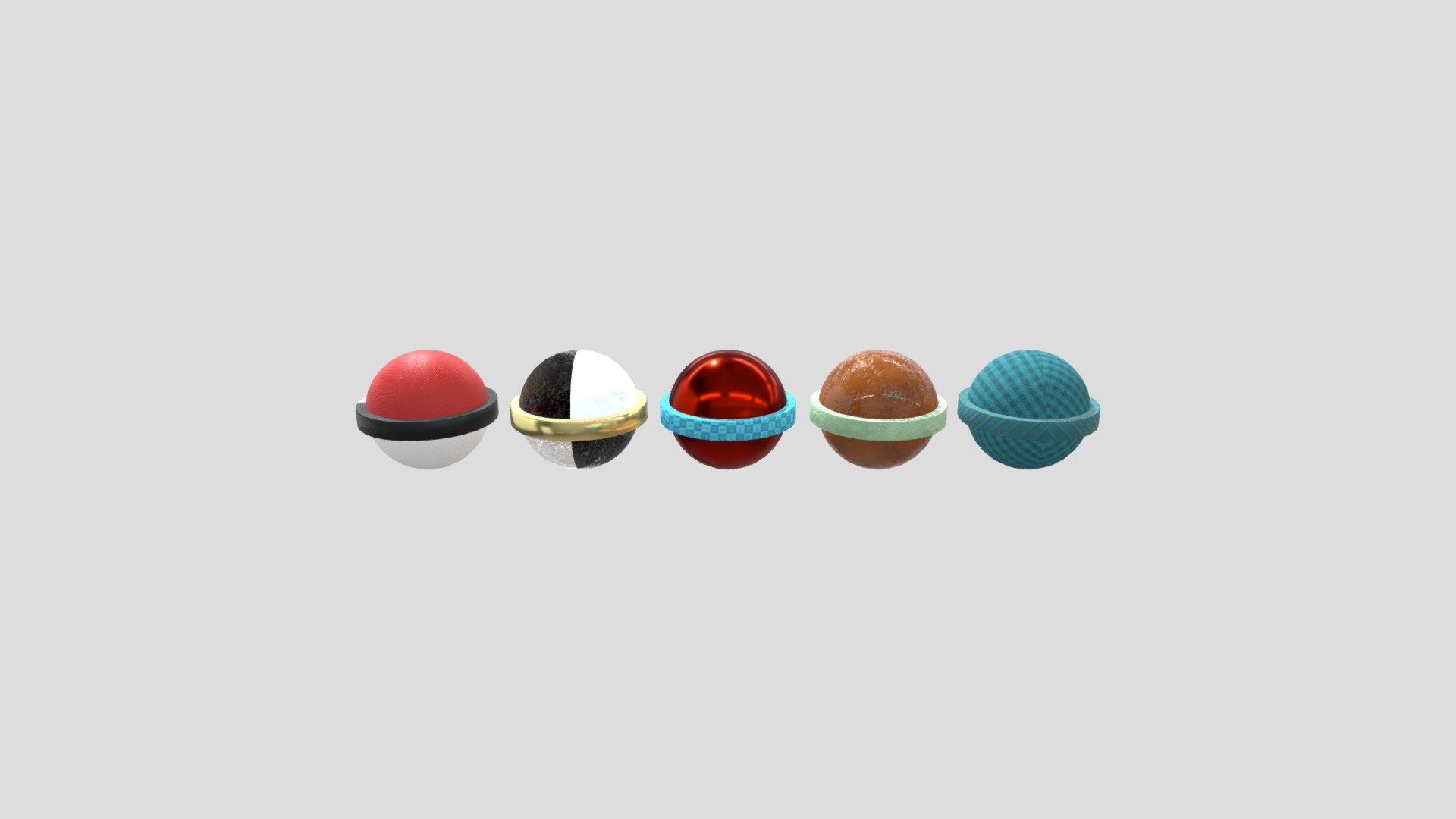 The Spheres - 3D model by Pokeasy [b8a18e1] - Sketchfab