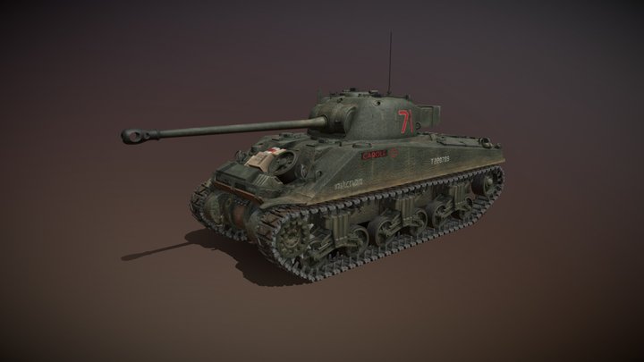 Sherman-vc-firefly 3D models - Sketchfab