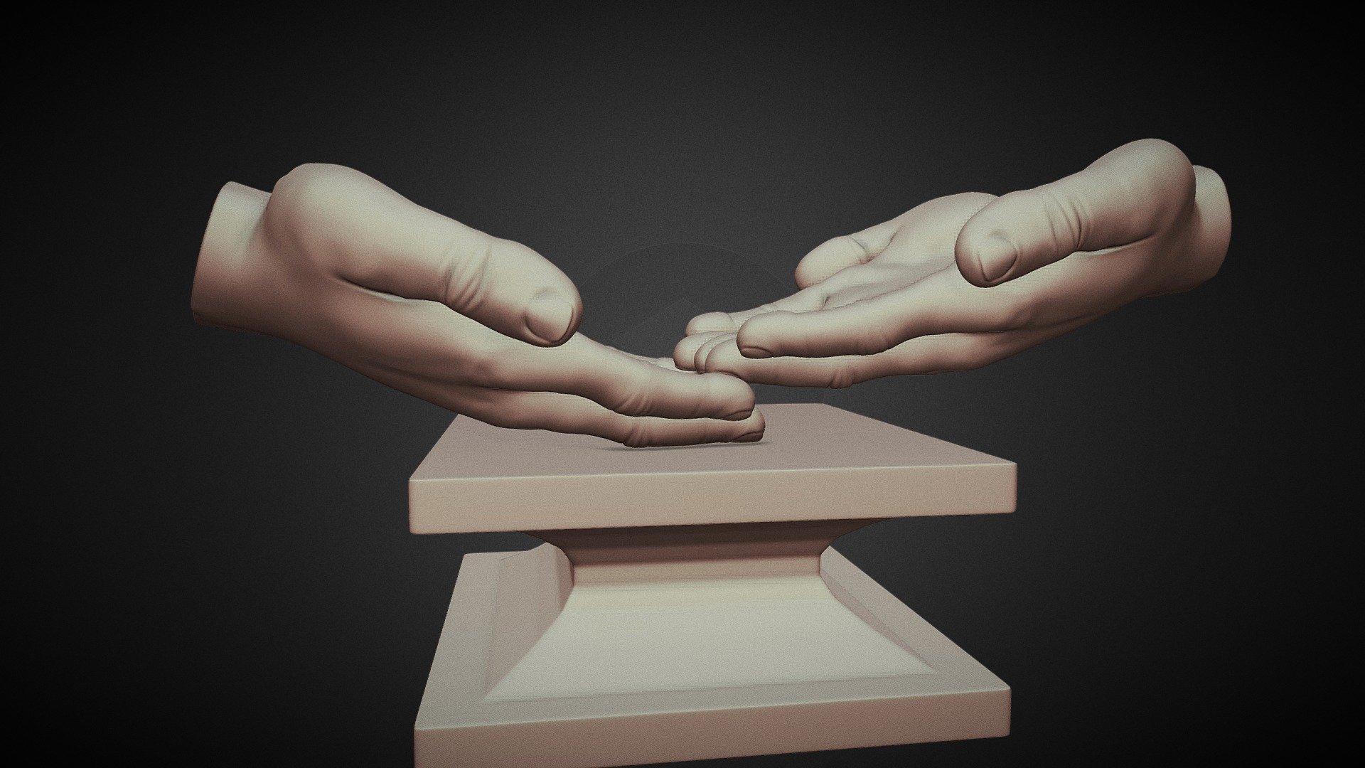 Hand 3d print - 3D model by Mikle (@cgamit786) [b8a3671] - Sketchfab