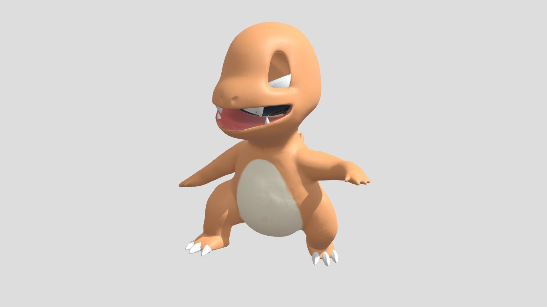 Charmander - Download Free 3D model by nuokenuoke (@lyf890428) [b8a4c30 ...