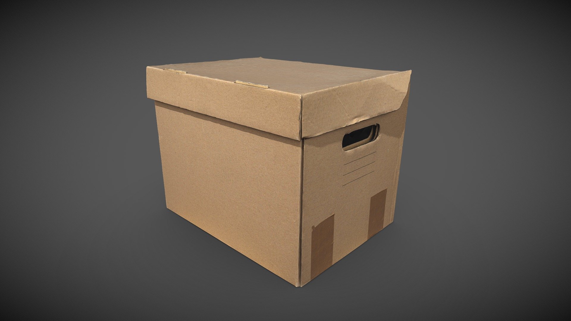 Cardboard box - Buy Royalty Free 3D model by Goromor (@gorllu) [b8a565f] - Sketchfab Store