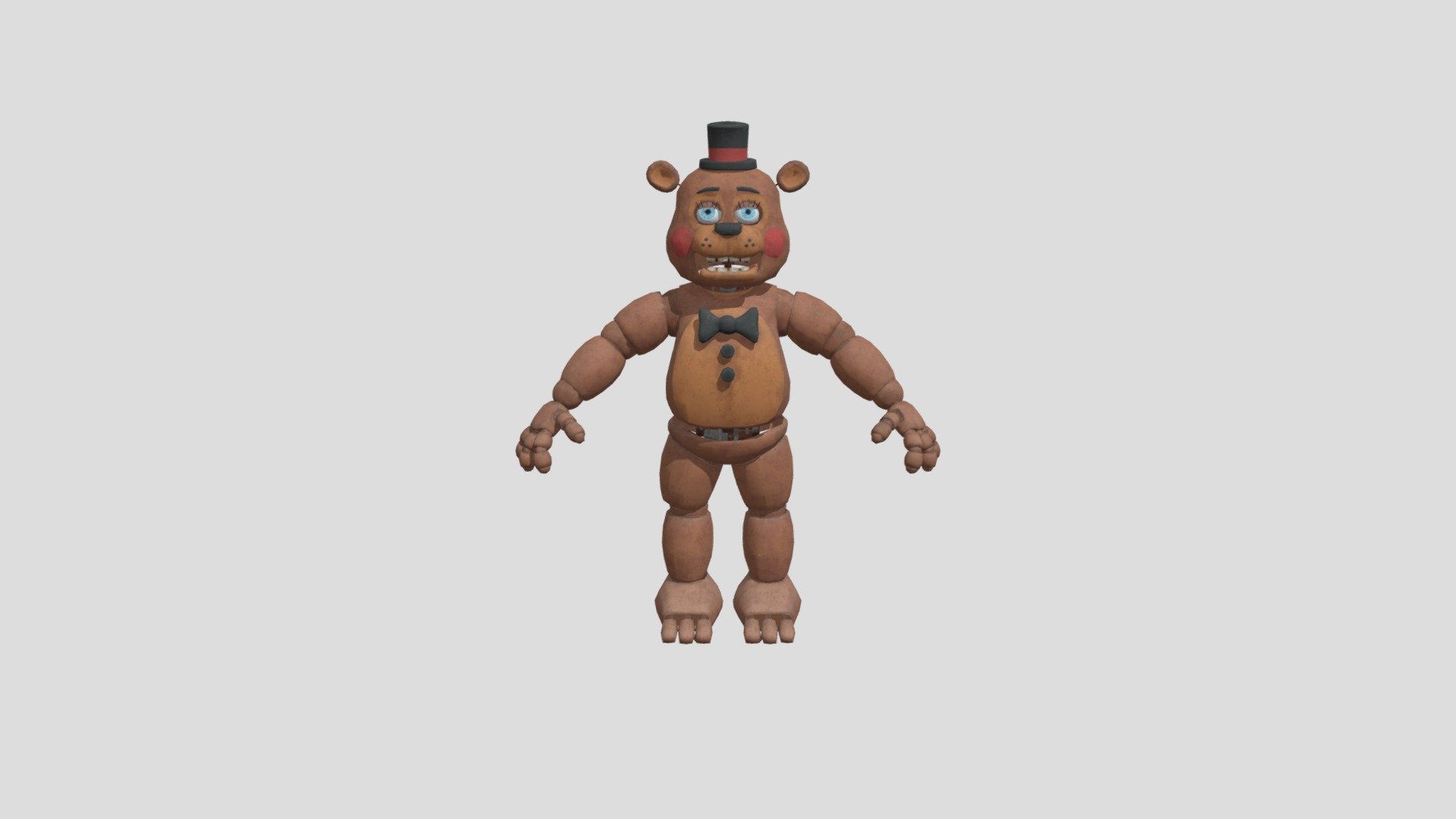 FNaF 2 Movie Toy Freddy - Download Free 3D model by juancitoquintah ...