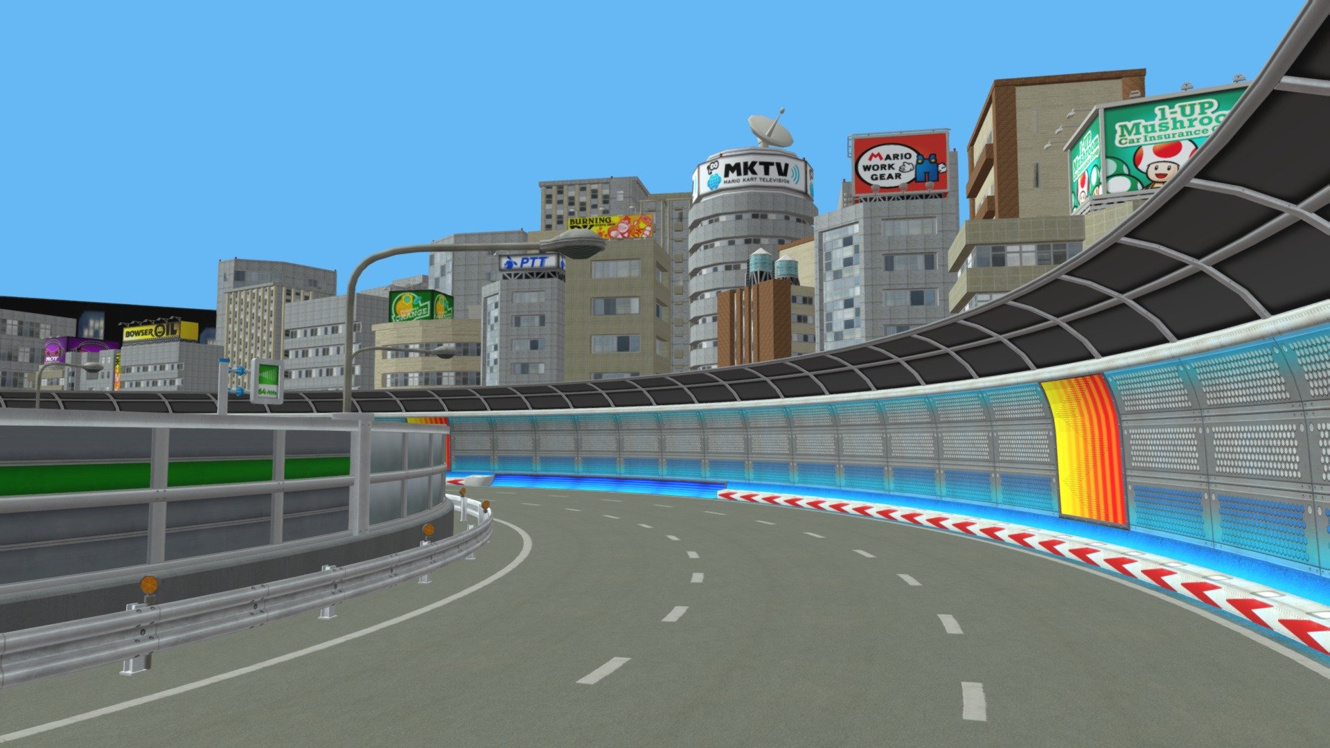 N64 Toad Turnpike (With Textures!) - Download Free 3D model by ...