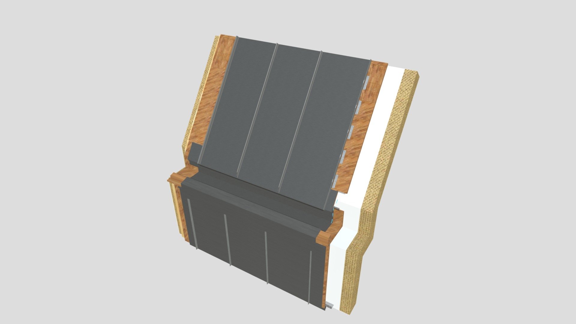 Box gutter - 3D model by artiroof [b8a9460] - Sketchfab