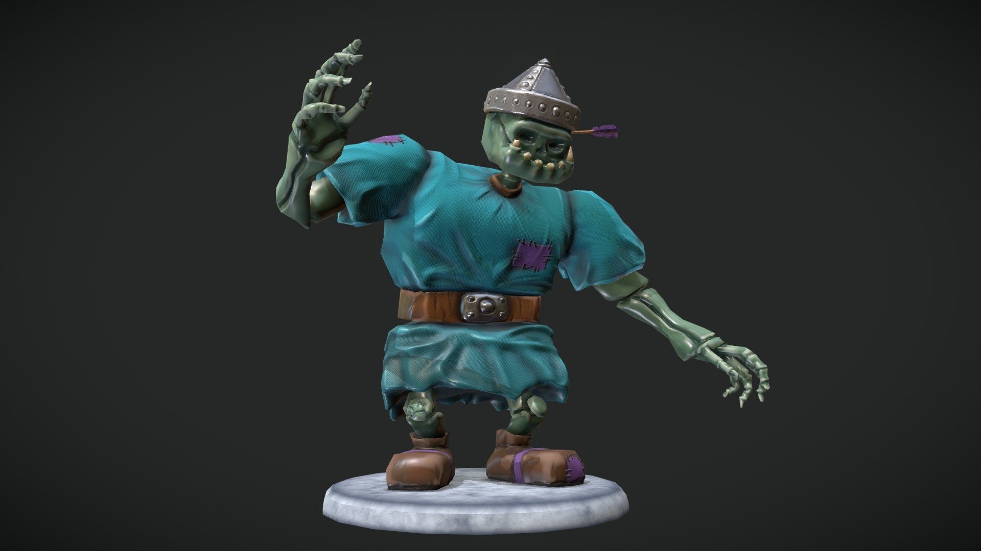 Dead_Skeleton_Pose - Download Free 3D model by Hokkaidooh [b8aad69 ...