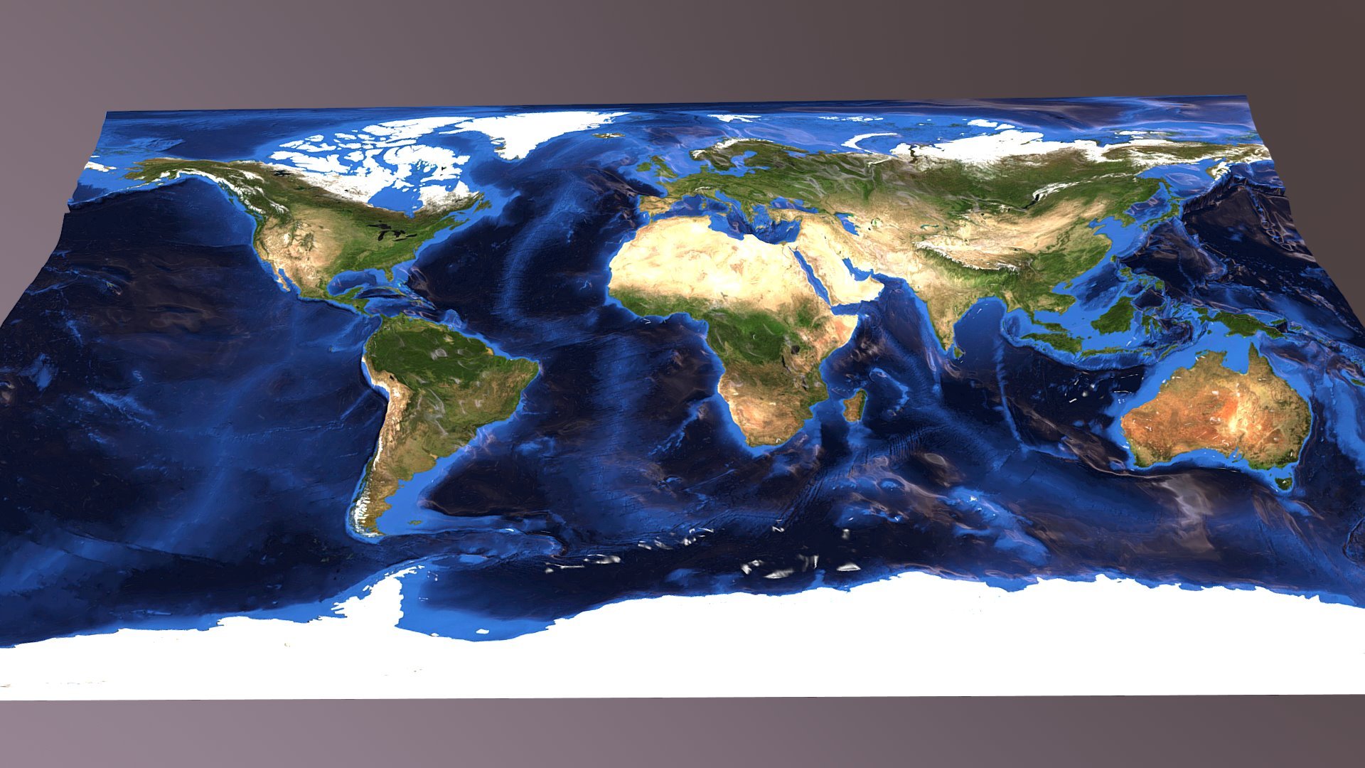 EGM2008 EPSG4326 WGS84 Blue Marble - 3D model by SBCODE [b8aae30 ...