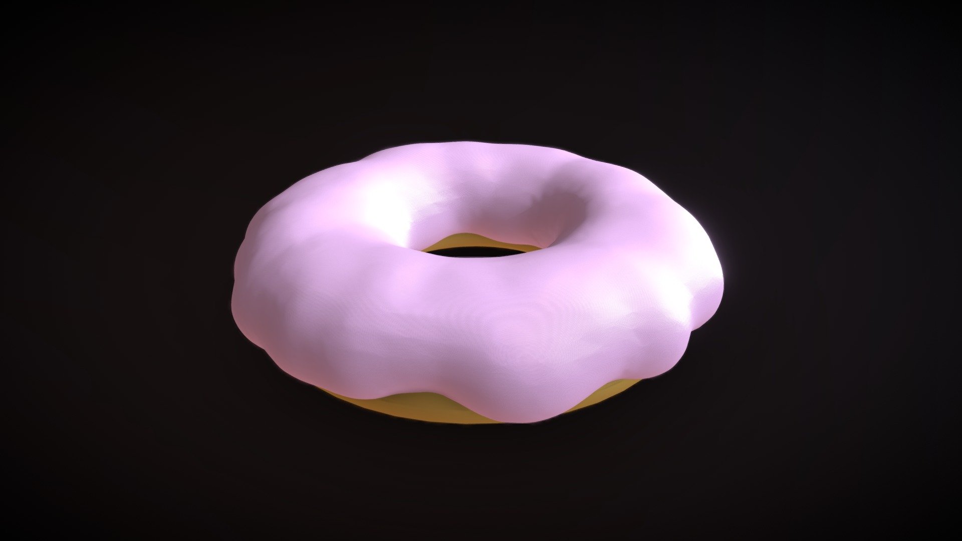 Donut - Download Free 3D model by 3DisFUNny [b8ab1b8] - Sketchfab