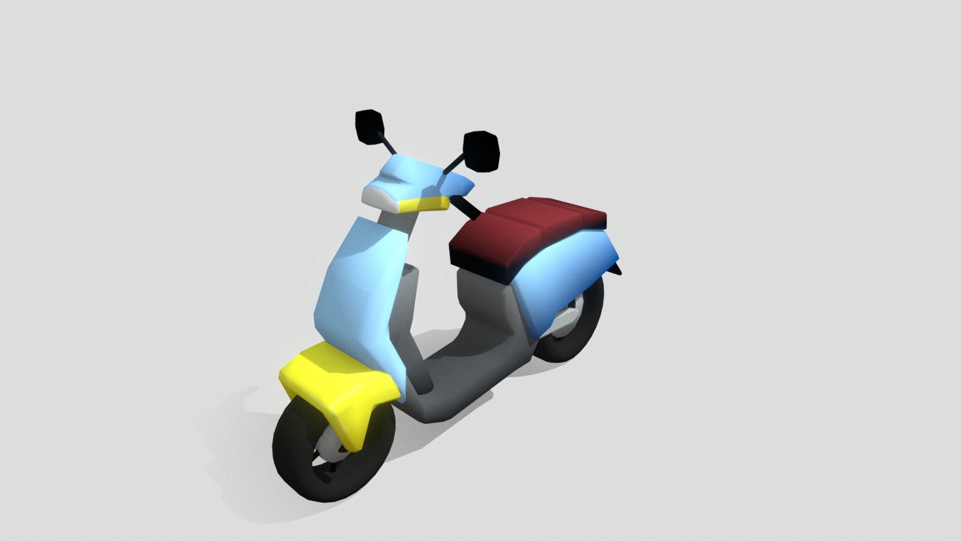 Motor bike - 3D model by iamsujitcu [b8ac2b9] - Sketchfab
