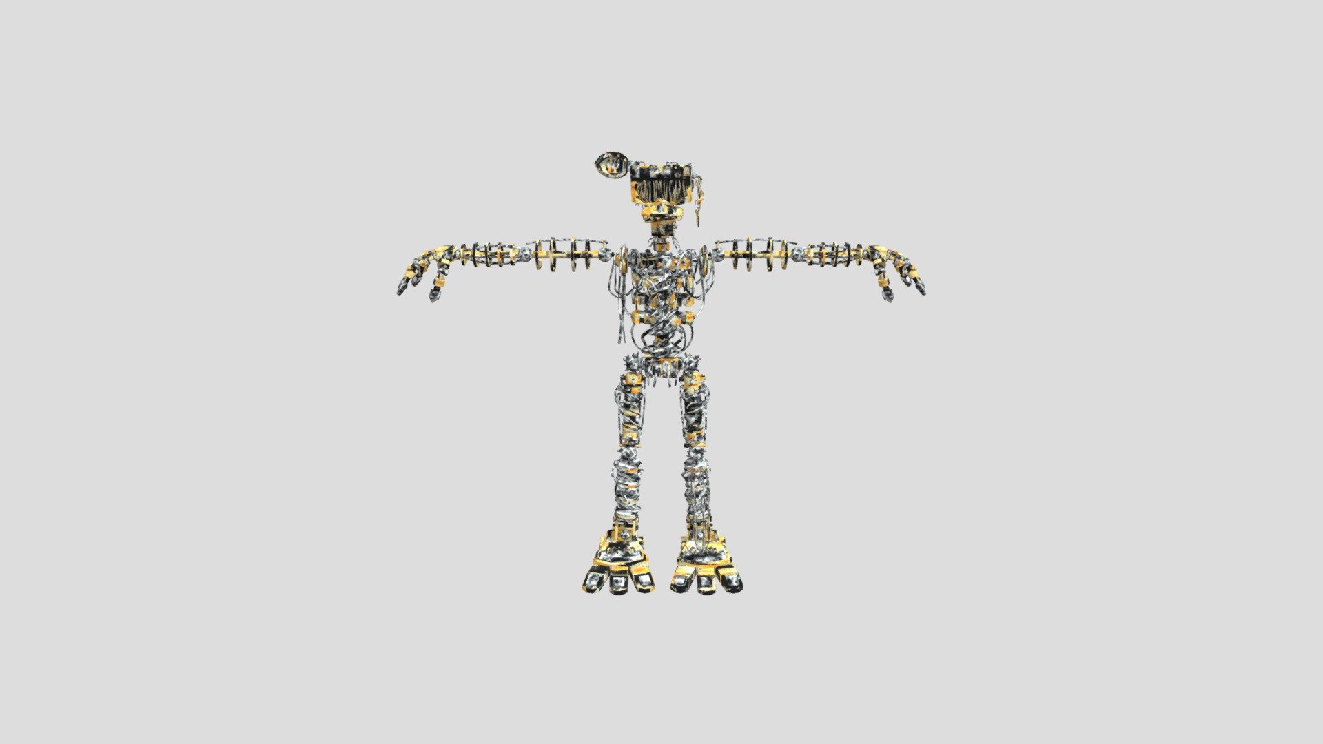 archived withered endo 01 but with endo02 parts - 3D model by kochaos ...