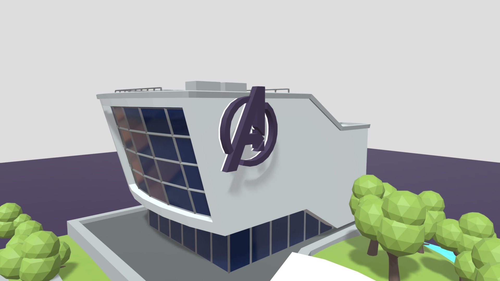 Avengers:Headquarter - Download Free 3D model by Galax_3D ...