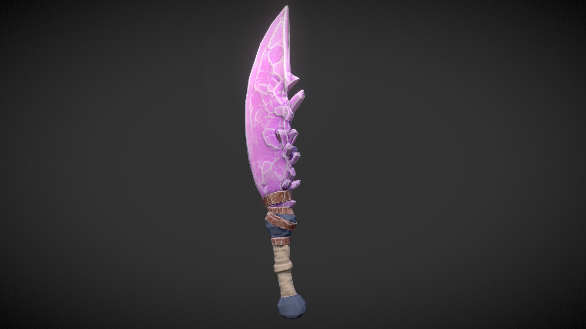 GreatSword_Crystal - 3D model by Chilla (@ChillaTheChill) [b8af31f ...