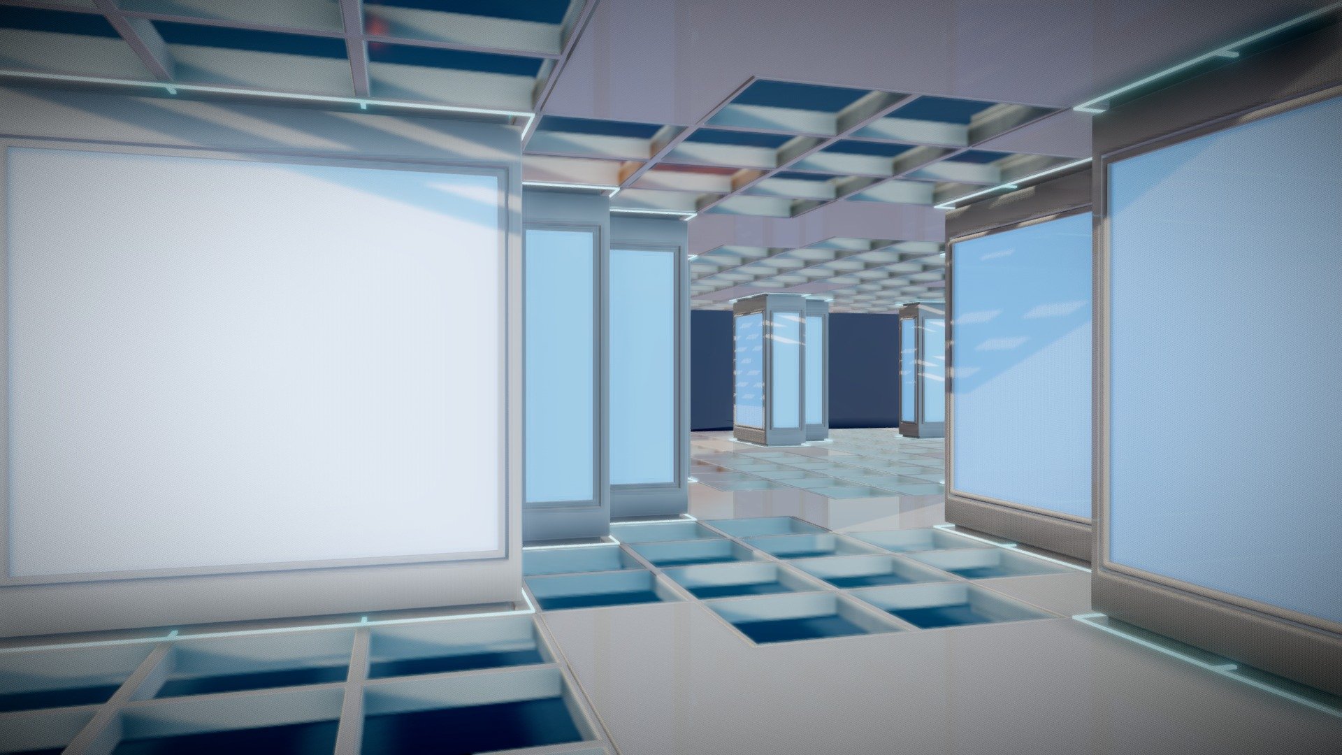 Futuristic Interior 8001 - Buy Royalty Free 3D model by Giimann ...