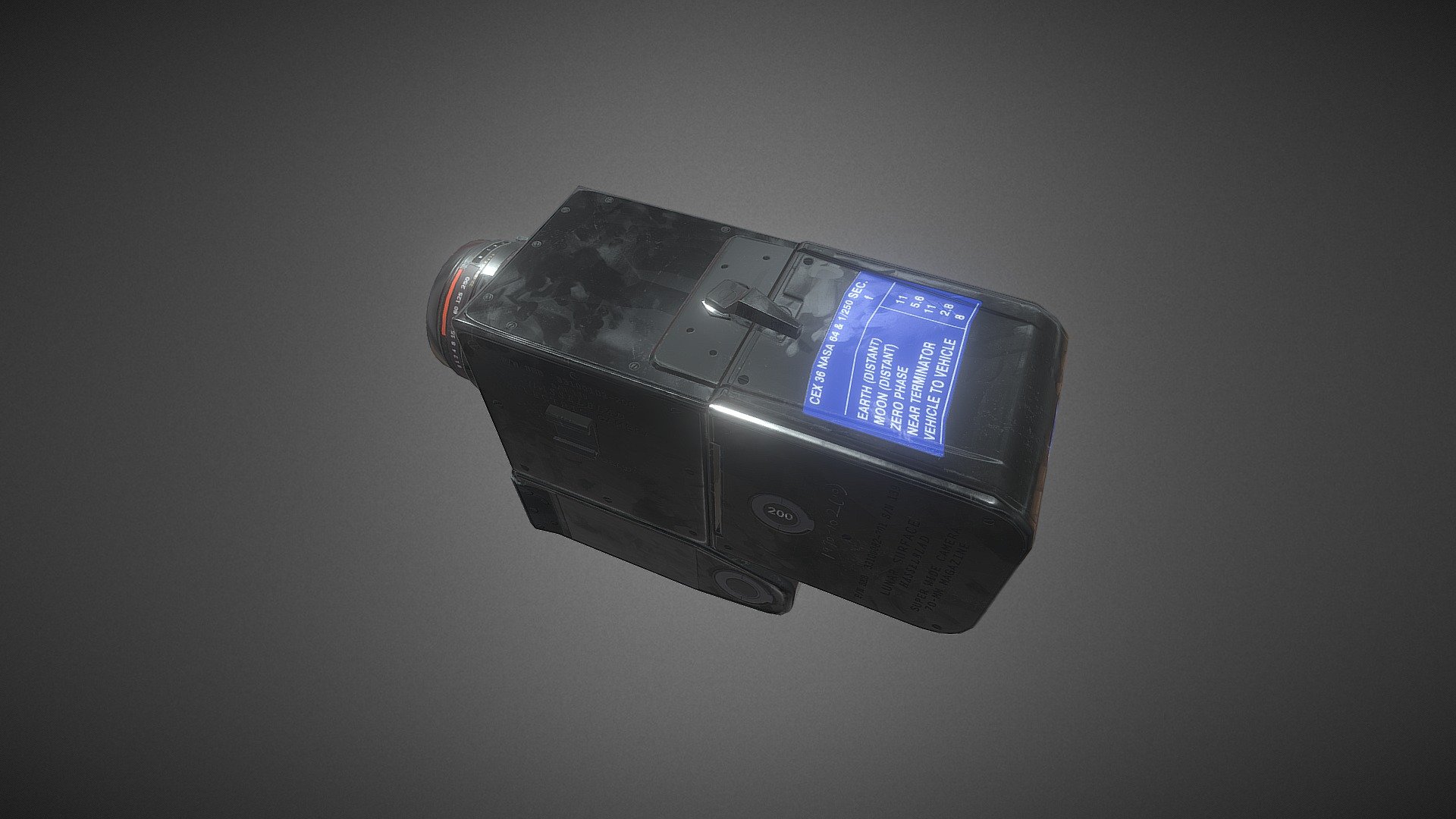 Apollo Hasselblad - 3D model by abhiteshrawat8 [b8b1e8f] - Sketchfab