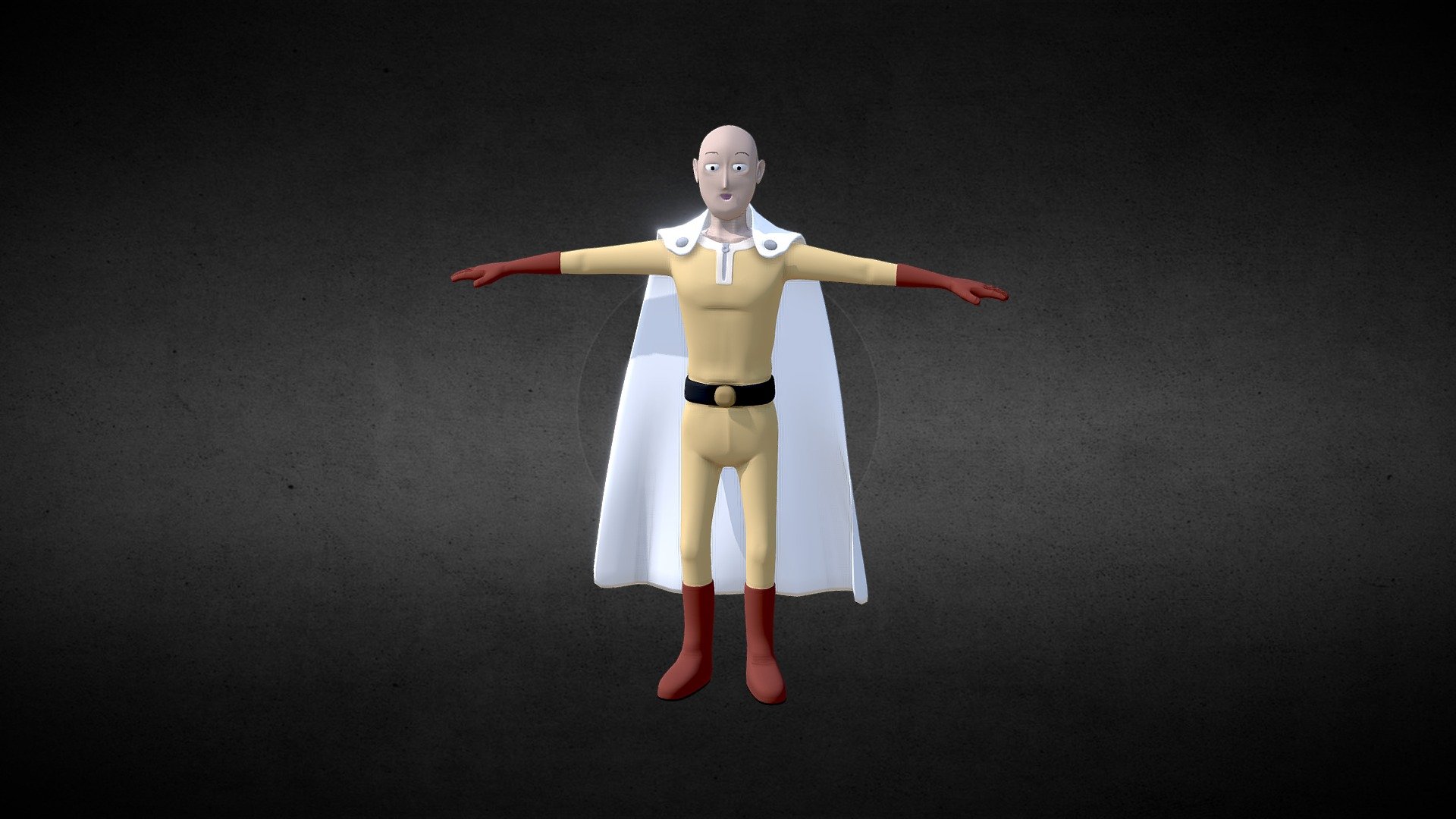 Saitama (ONE) - 3D model by Brian Remes (@brianremes) [b8b2de8] - Sketchfab