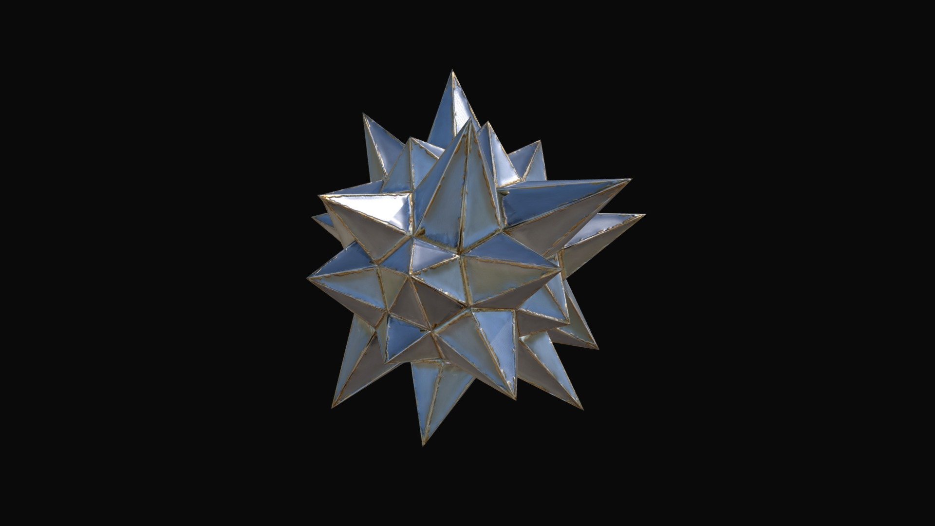 Steampunk Star Sculpture - 3D model by 3DdonnaB [b8b339b] - Sketchfab