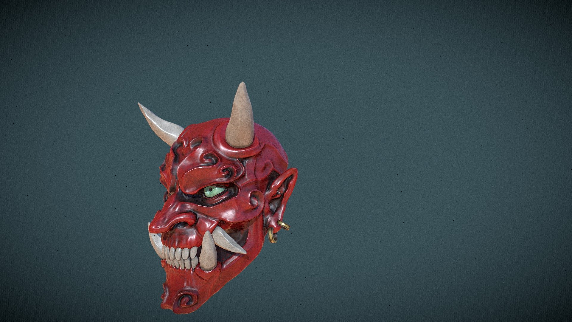 Oni - 3D model by zhandosarystanbekov [b8b350f] - Sketchfab