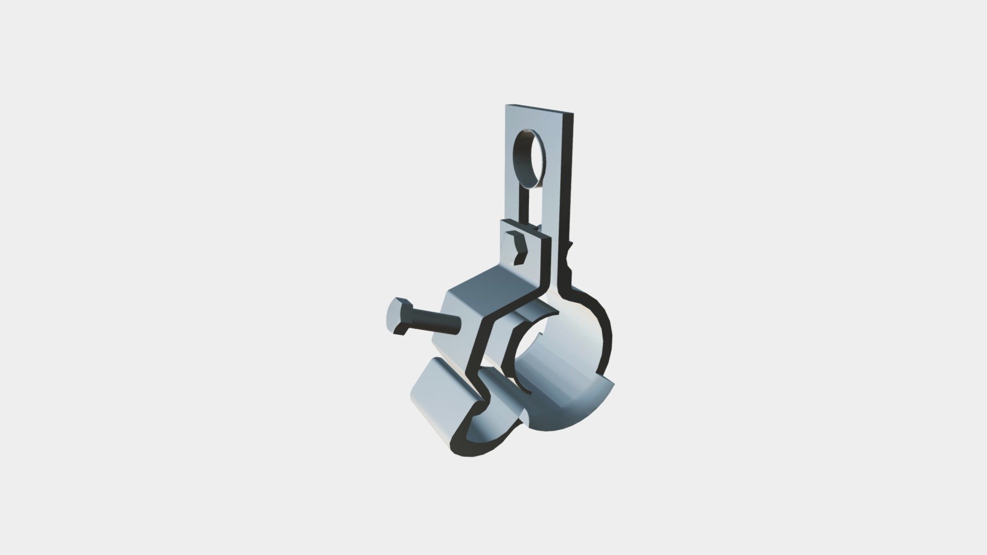 Зажим поддерживающий SM-130 - 3D model by install-ltd.ru (@install ...