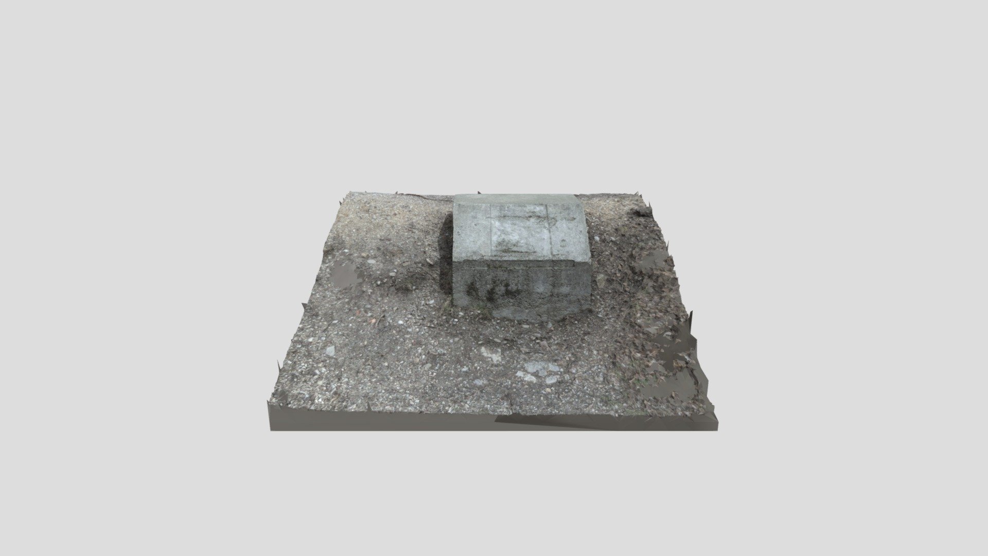 concrete block - 3D model by mates (@matesaspirateur) [b8b4c9c] - Sketchfab