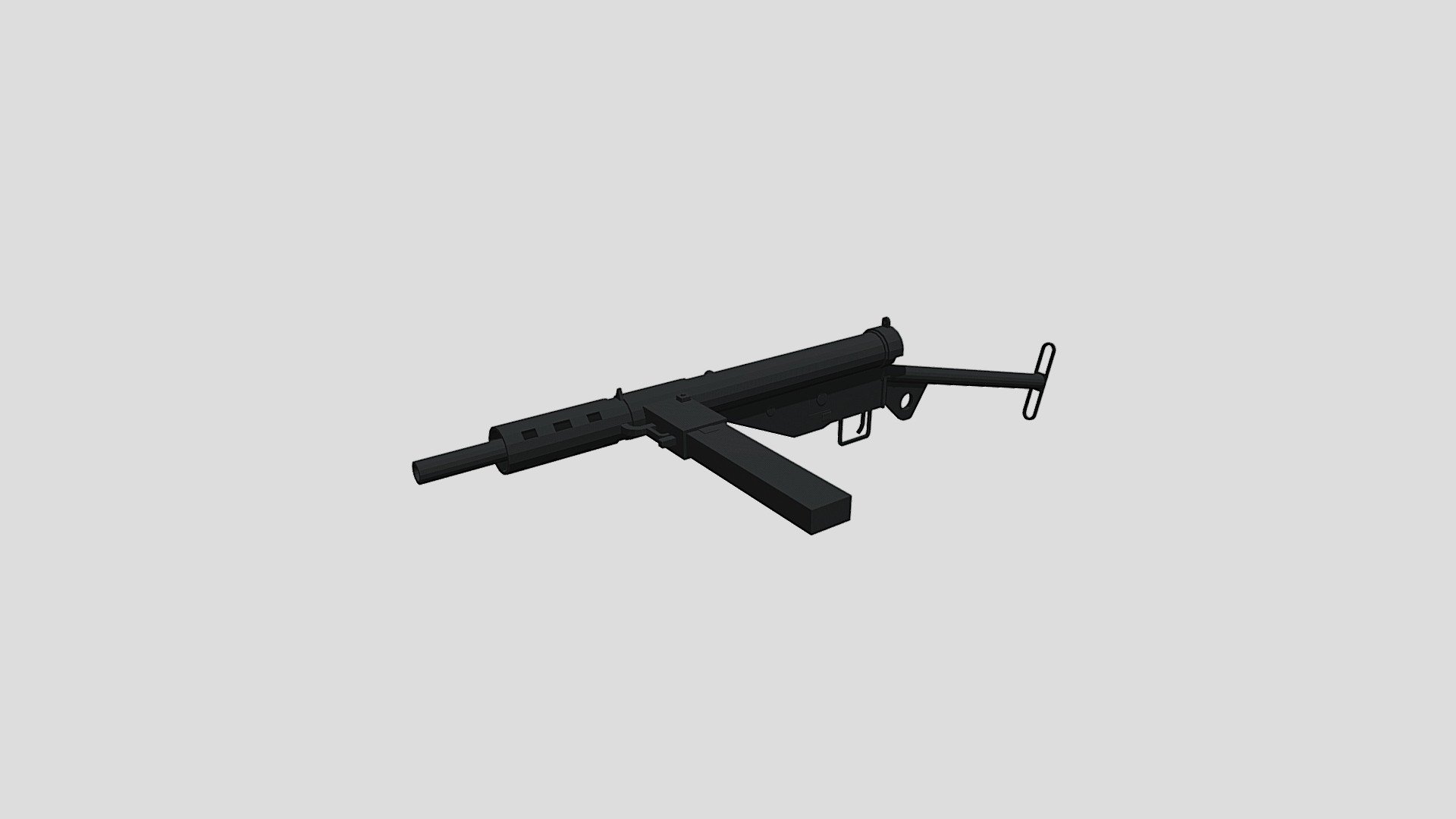 Sten MK 2 Low Poly - 3D model by KangKung 557 (@kangkung_557) [b8b4ca2] - Sketchfab