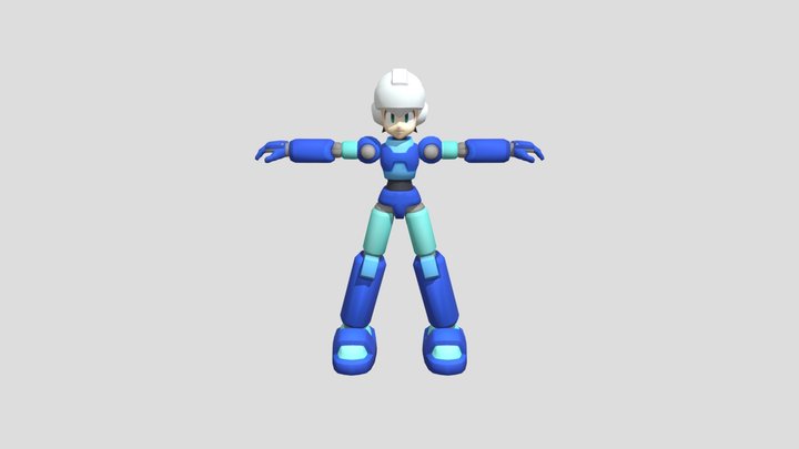 Megaman 3D models - Sketchfab