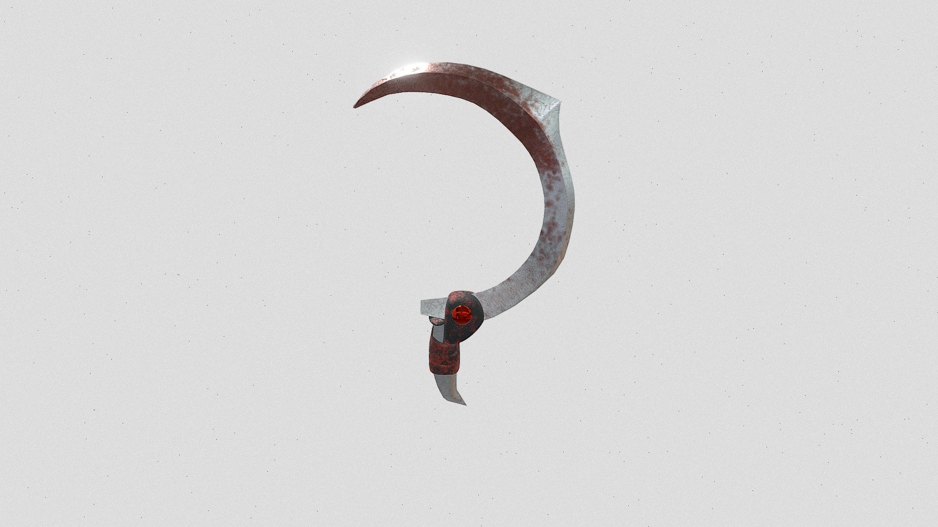 Textured (much less polygonal) Sickle! - Download Free 3D model by ...