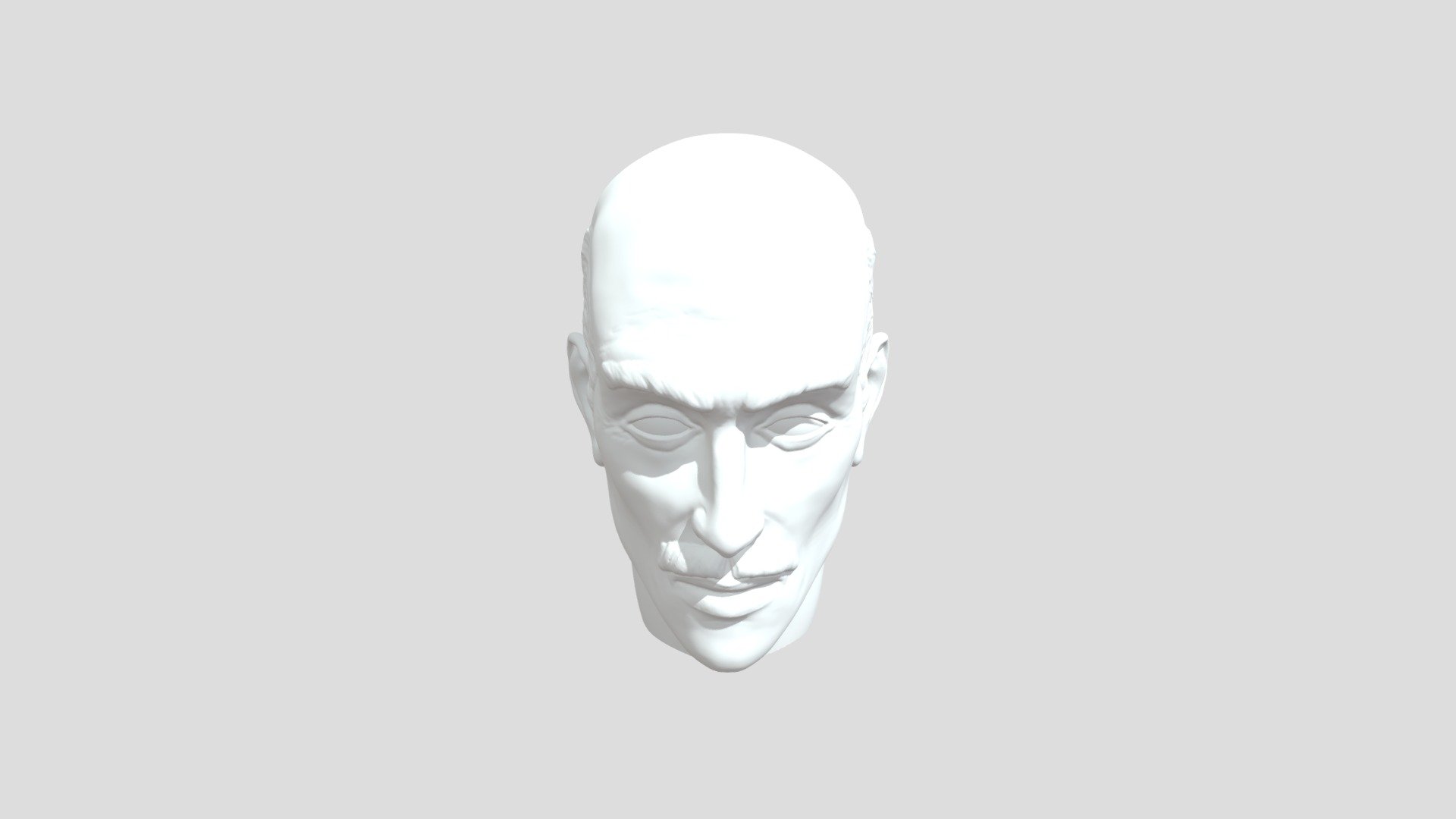 Alfred Head Stylized - Download Free 3D model by Robert Marzullo ...
