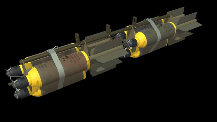 Old-bomb 3D models - Sketchfab