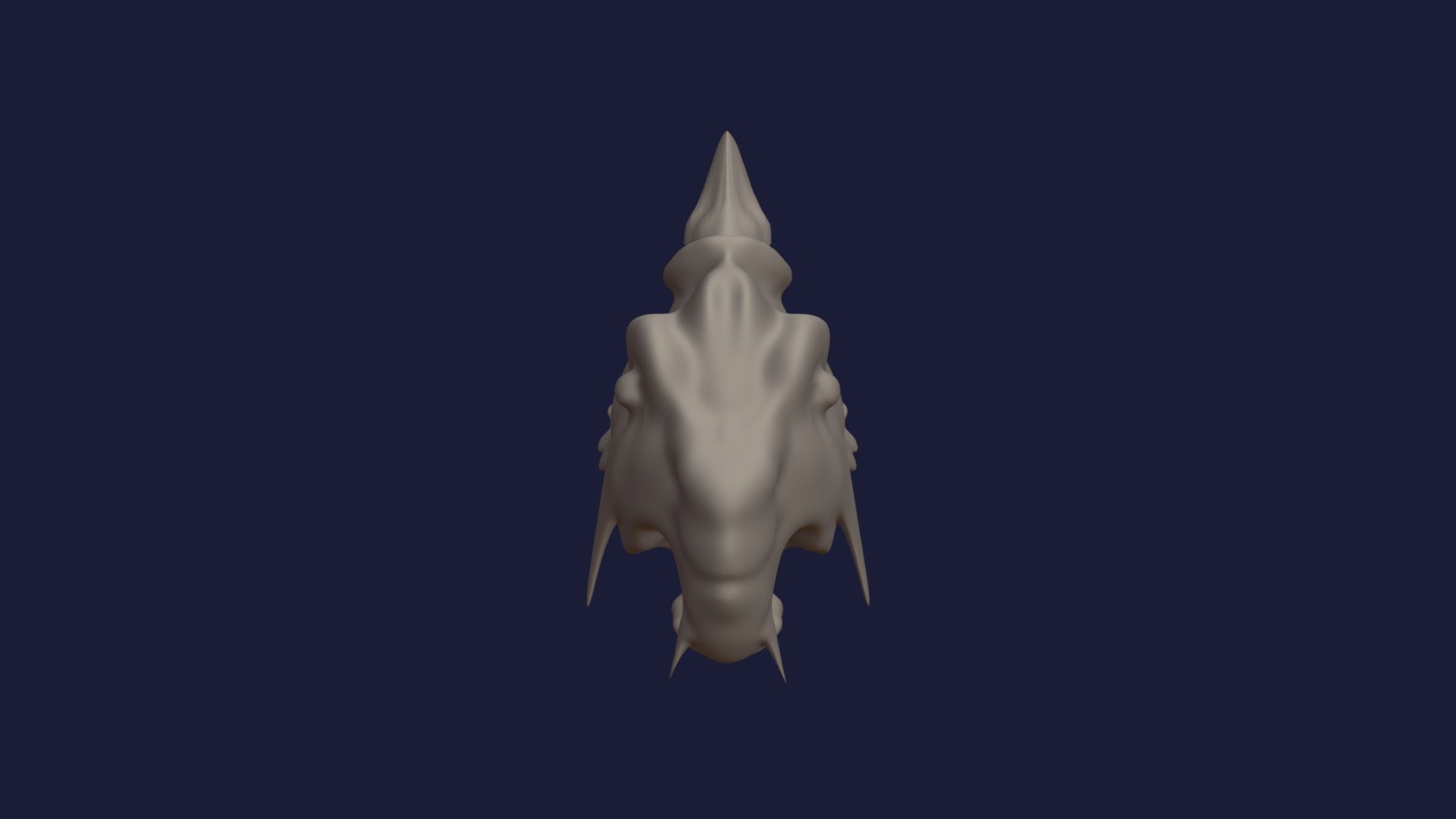 Alien head - 3D model by googla1chroma [b8b847f] - Sketchfab