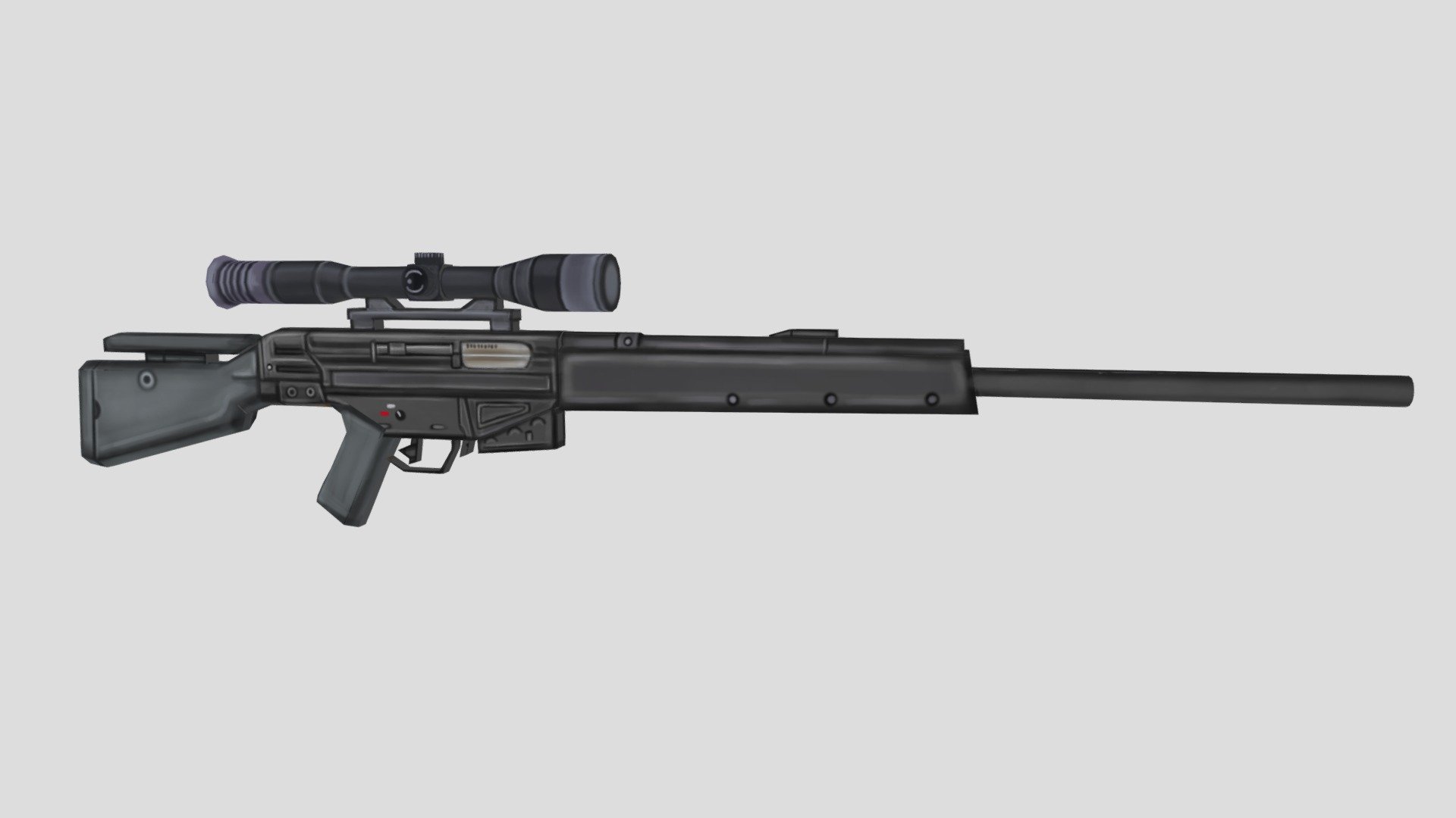 H&K MSG90 - 3D model by BRITA74 [b8b8f4a] - Sketchfab