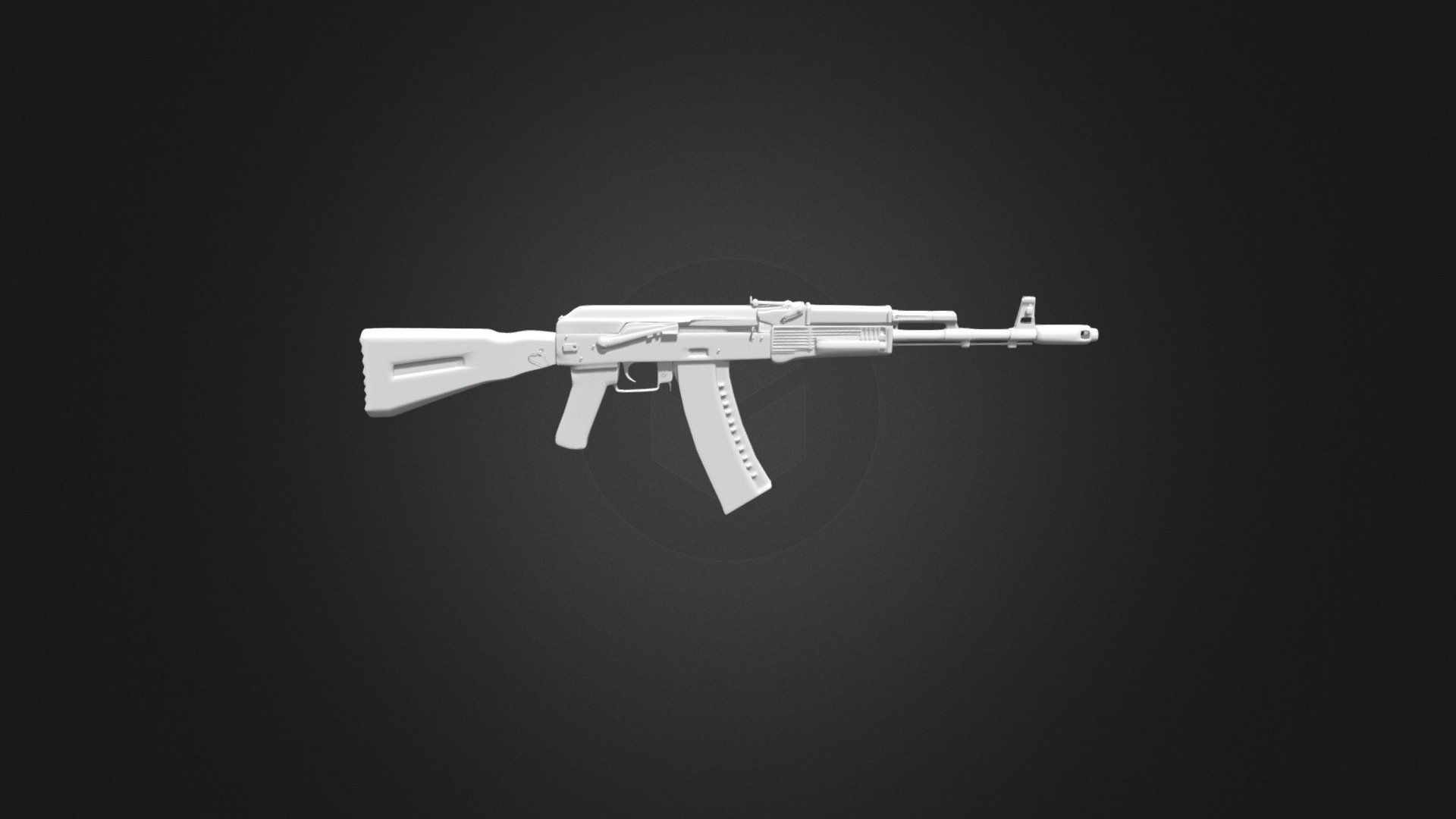 AK-74 - 3D model by AdrianK. [b8b8fc6] - Sketchfab