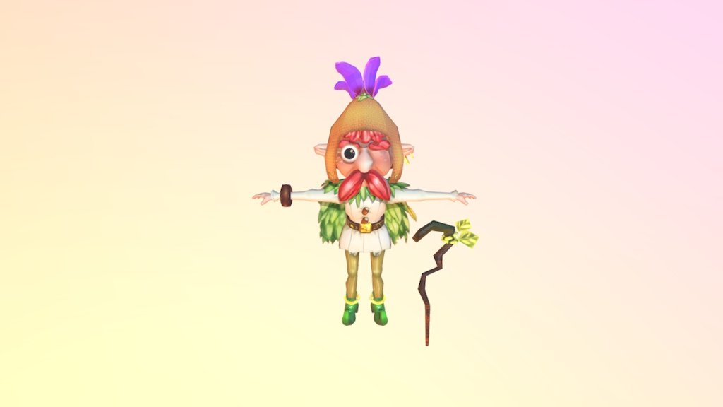 Oji - 3D model by sachimon [b8ba5a7] - Sketchfab