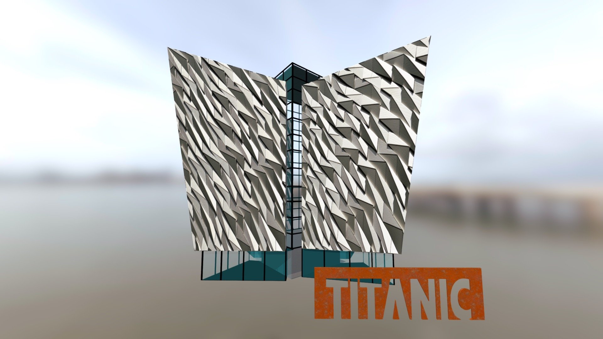 Titanic Belfast - 3D model by seanamurphy [b8bb26a] - Sketchfab