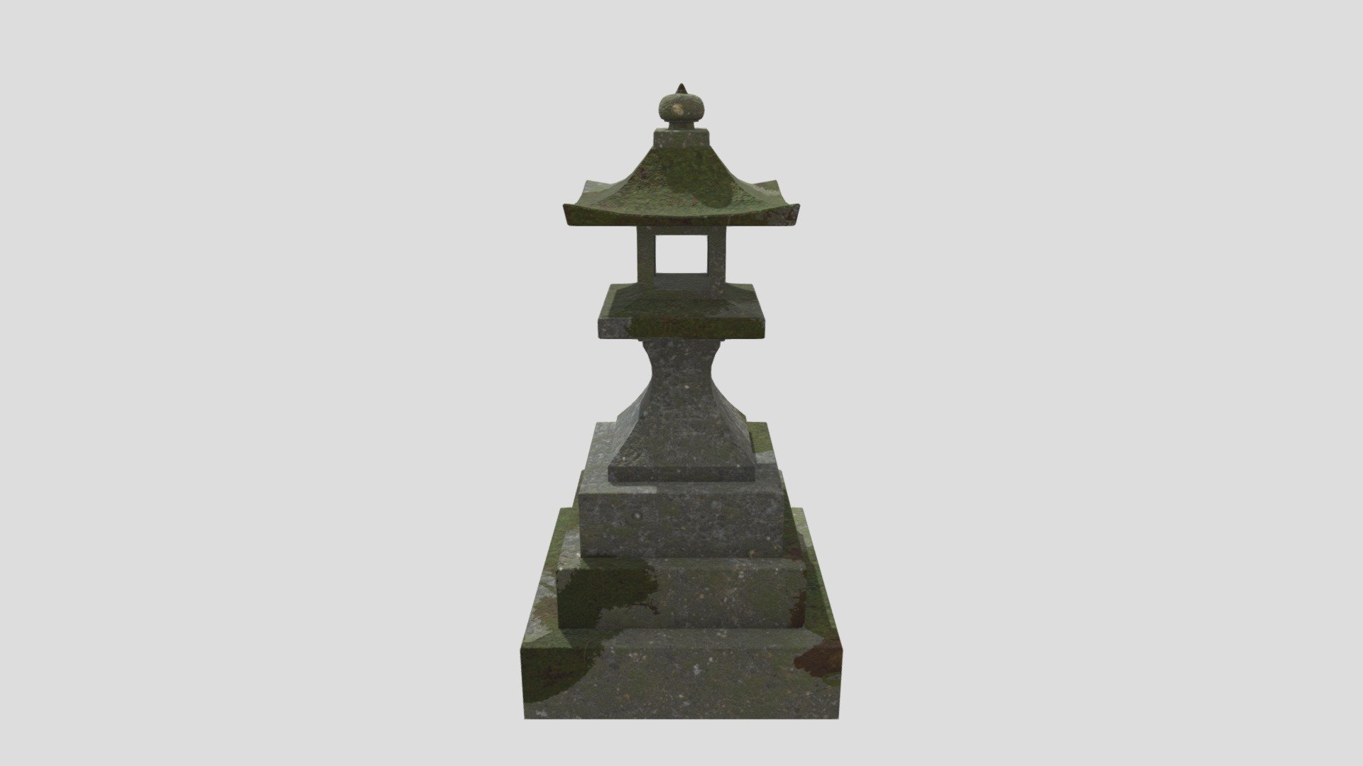 Japanese Temple Light - 3D model by moraledaJon [b8bd744] - Sketchfab