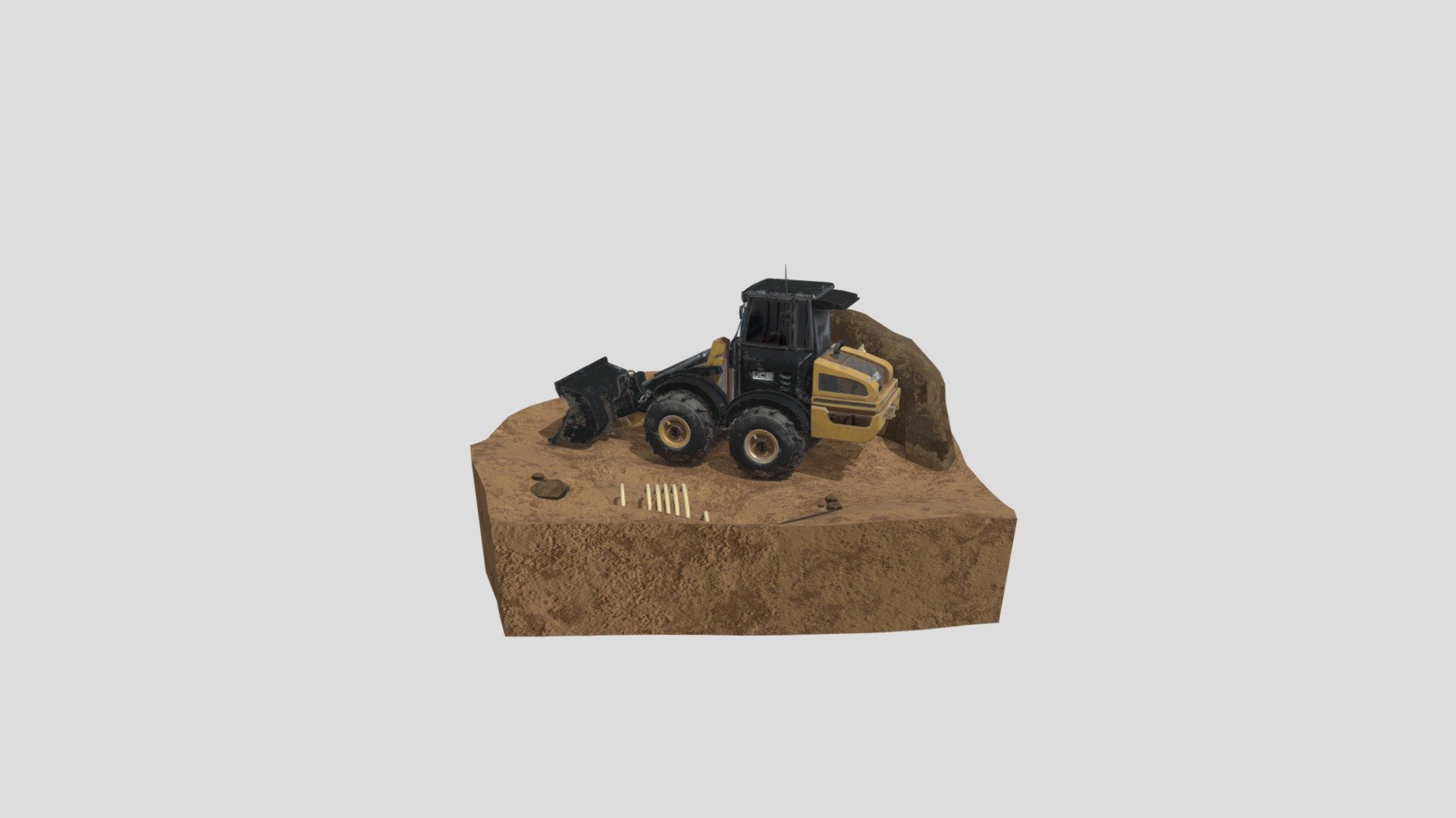 Archaeology Dig Site - 3D model by paris.pray [b8bd857] - Sketchfab