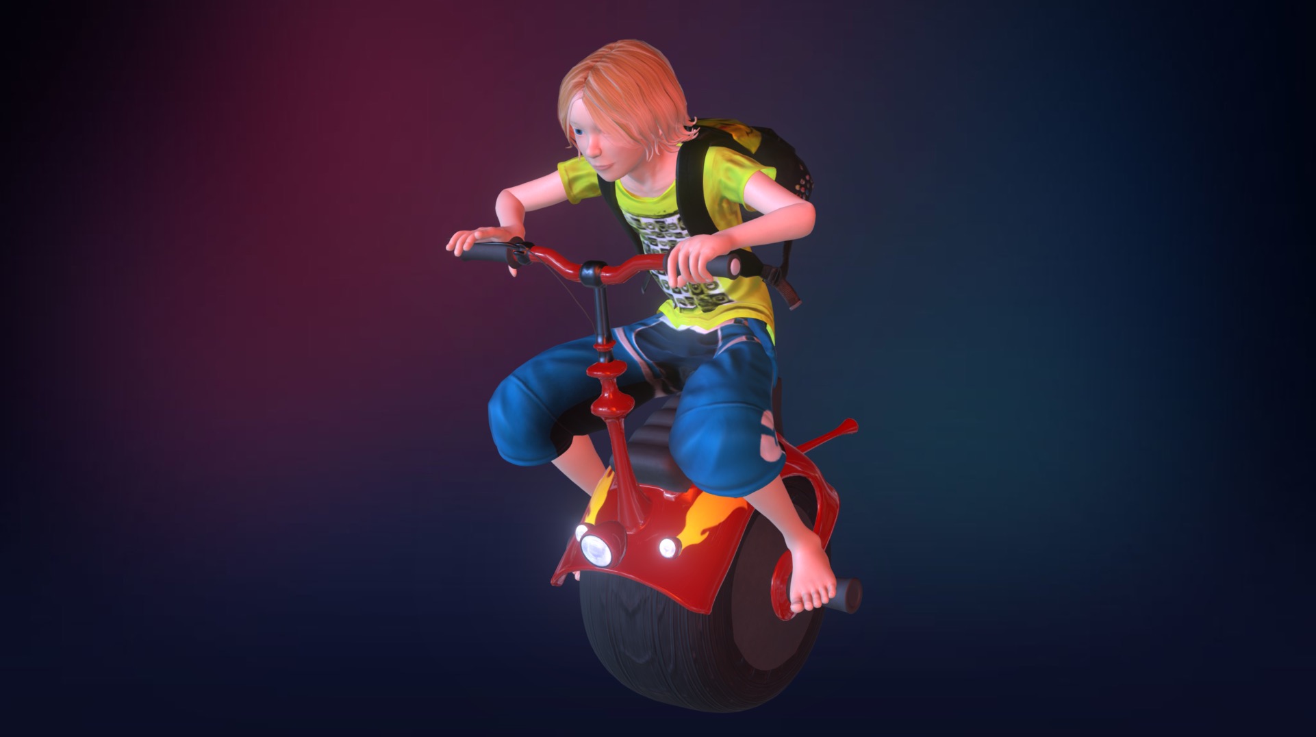 Loki's Mono Bike - 3D model by lokieliot [b8bf873] - Sketchfab