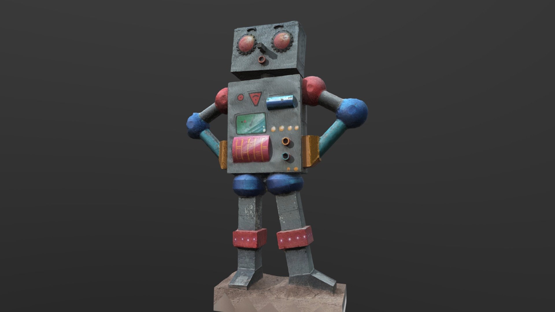 Robot - Download Free 3D model by Nikita Vitik (@vitik) [b8c24ed ...