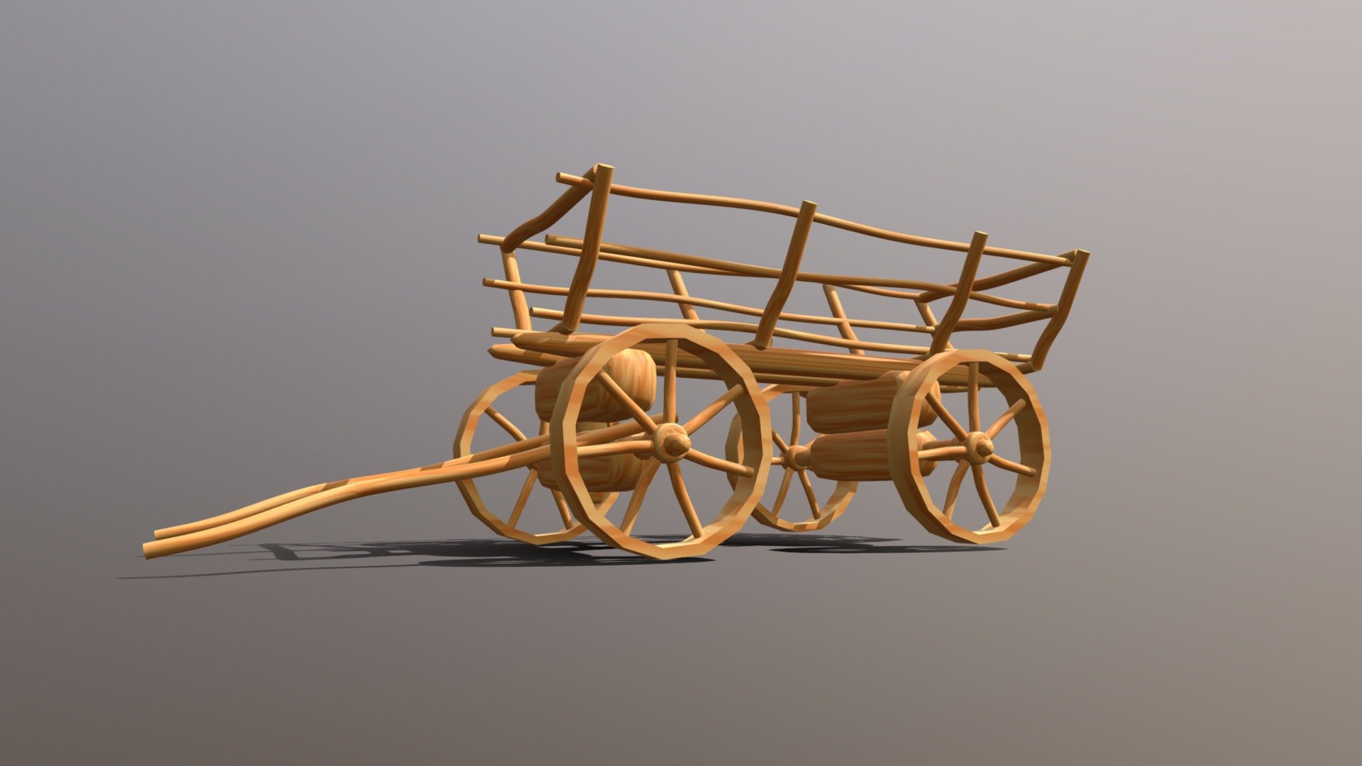 Wagon - Download Free 3D model by AVZ (@micropalaeontology) [b8c34b2 ...