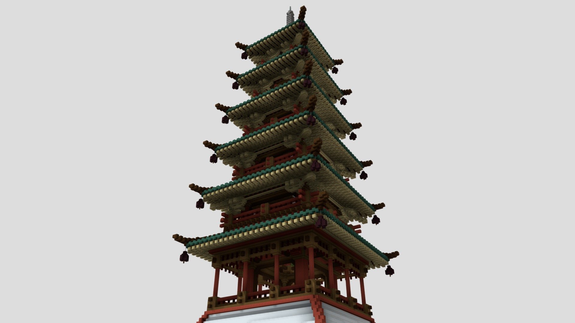 Pagoda - Download Free 3D model by Juoda [b8c3538] - Sketchfab