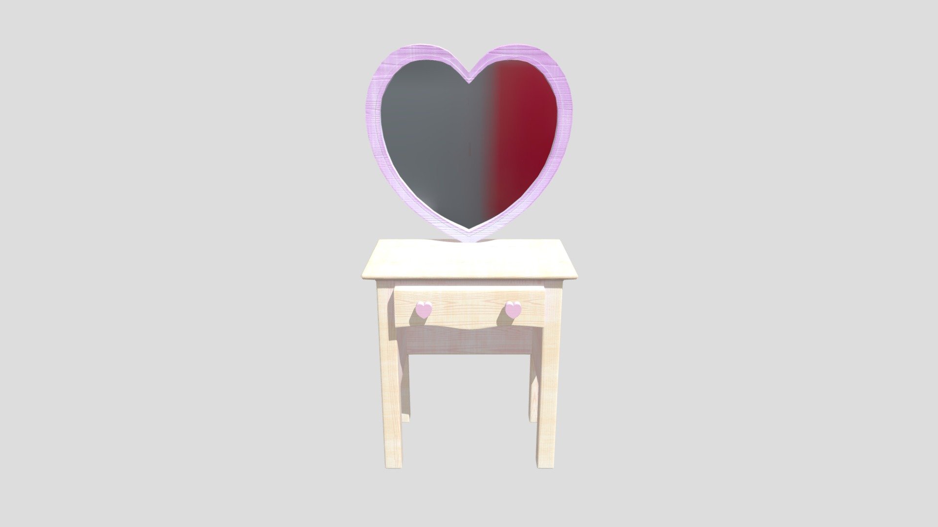 Dressing_table_asset - 3D model by freyamina [b8c43af] - Sketchfab