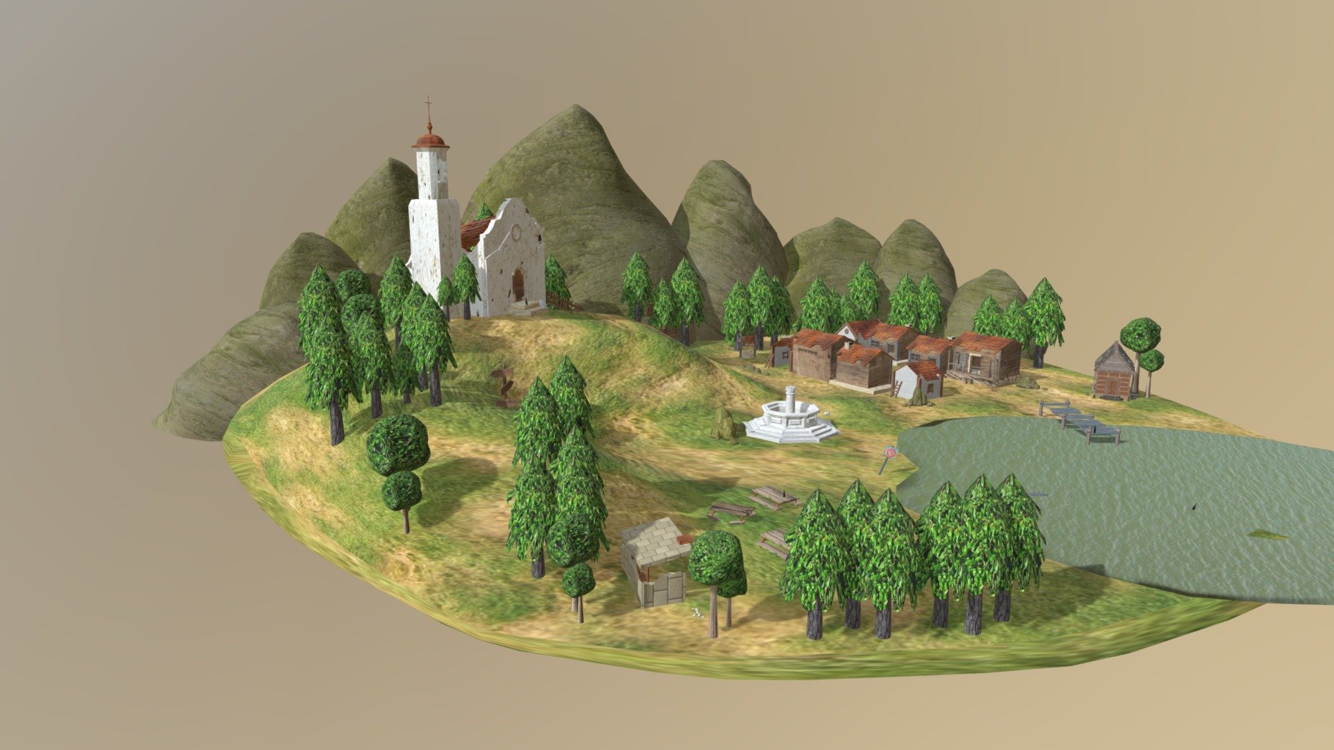 Entorno modular - 3D model by cifersand [b8c4e0e] - Sketchfab
