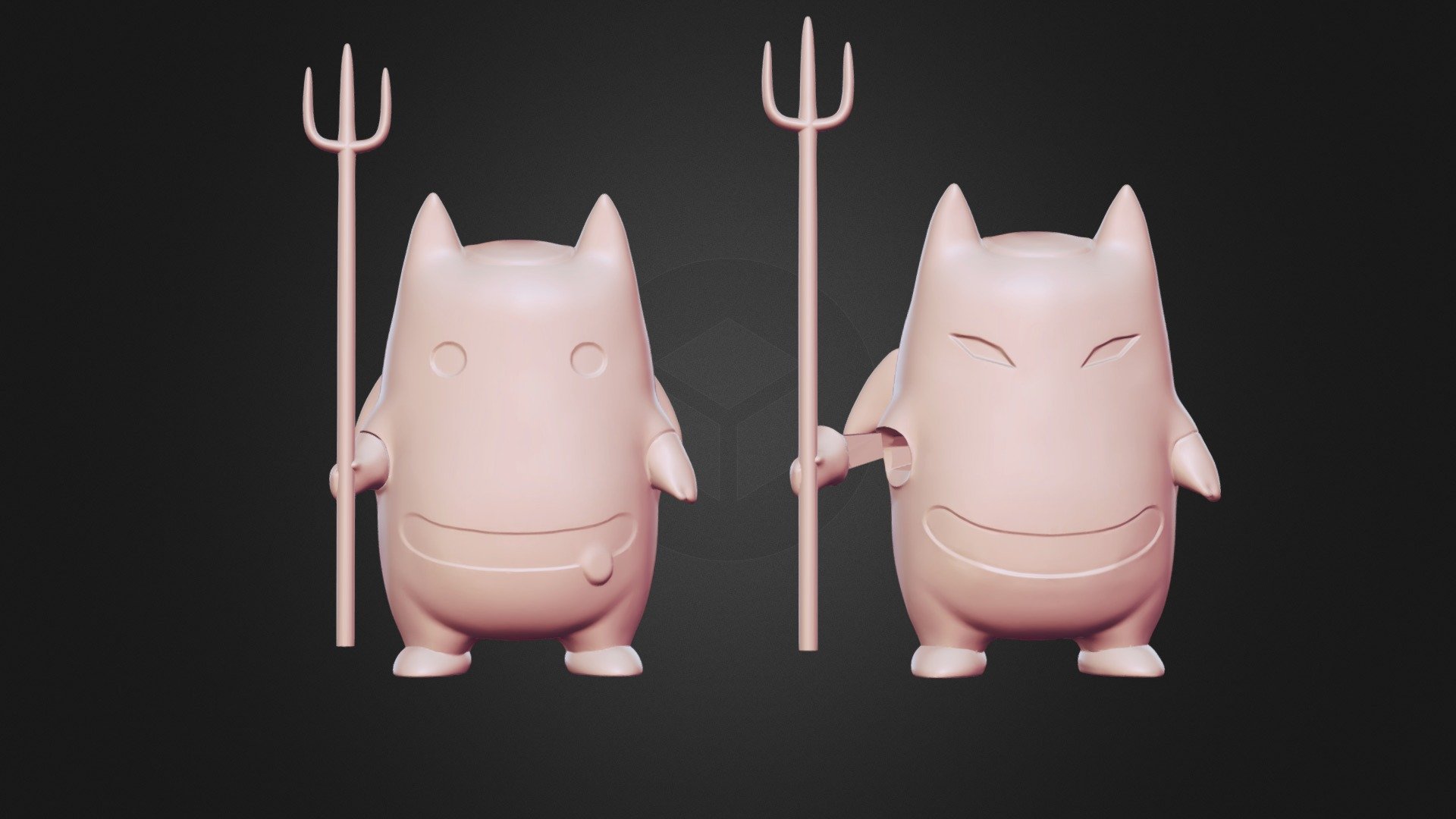 Devil Fan Art STL for 3DPrint - 3D model by SeberdrA [b8c5067] - Sketchfab
