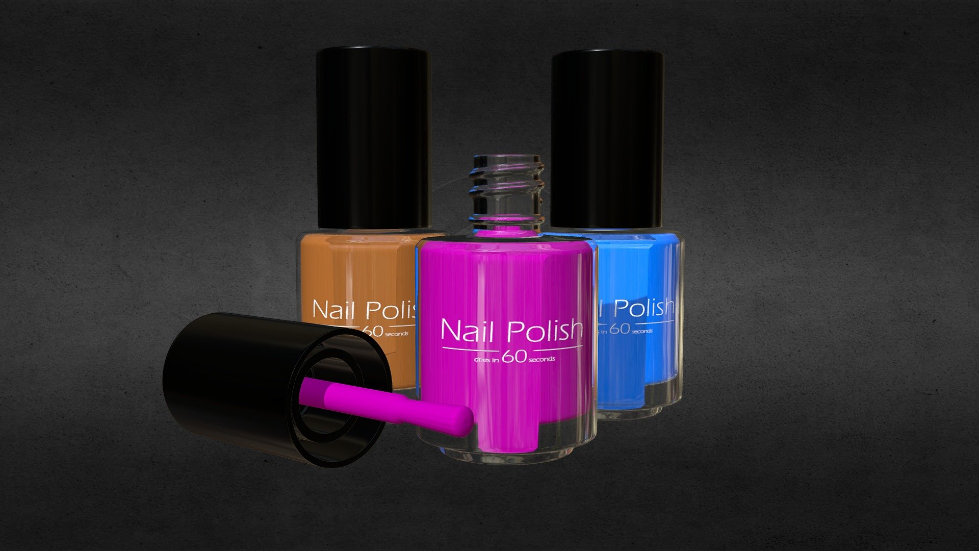 Nail Polish - Buy Royalty Free 3D model by BlendingBastian [b8c6807 ...