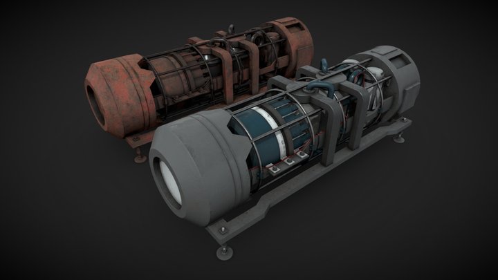 Compressor 3D models - Sketchfab