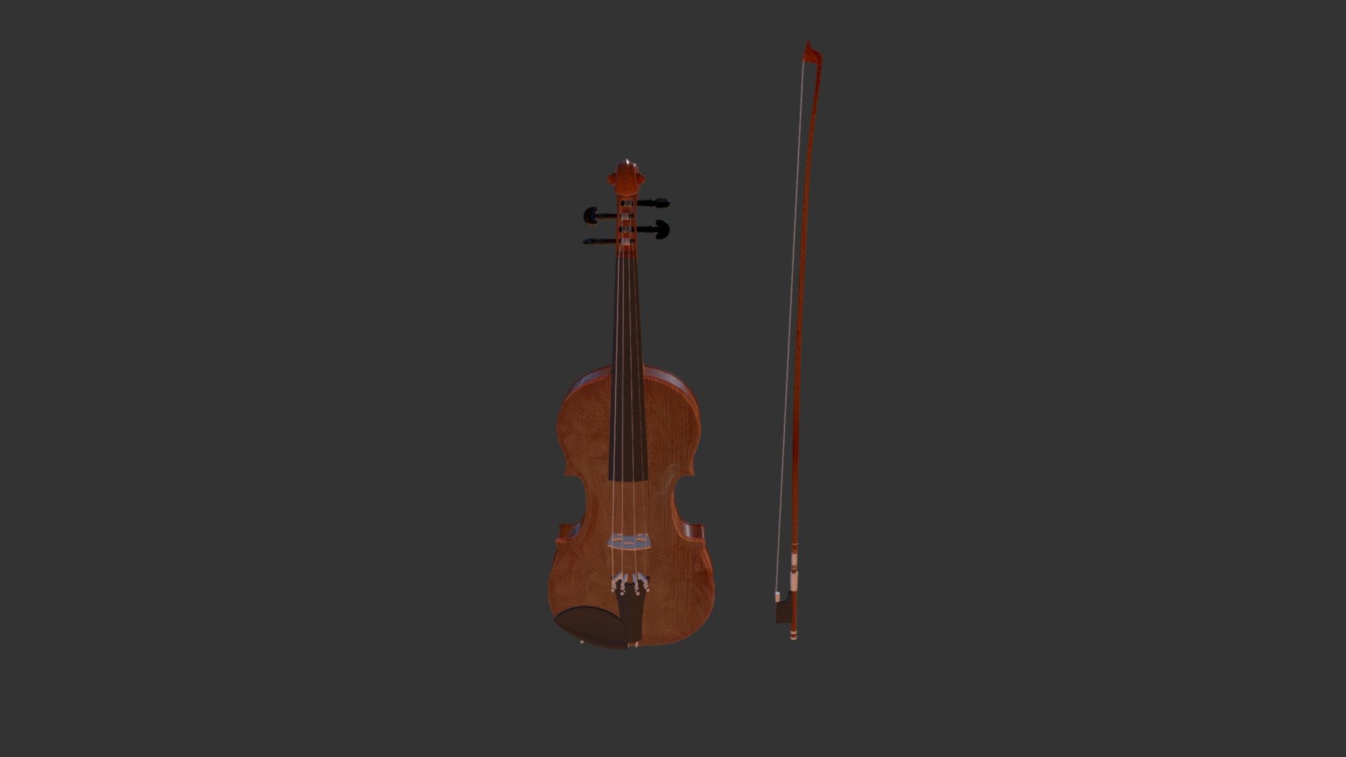 Violin - 3D model by Uninspirational [b8c6e36] - Sketchfab