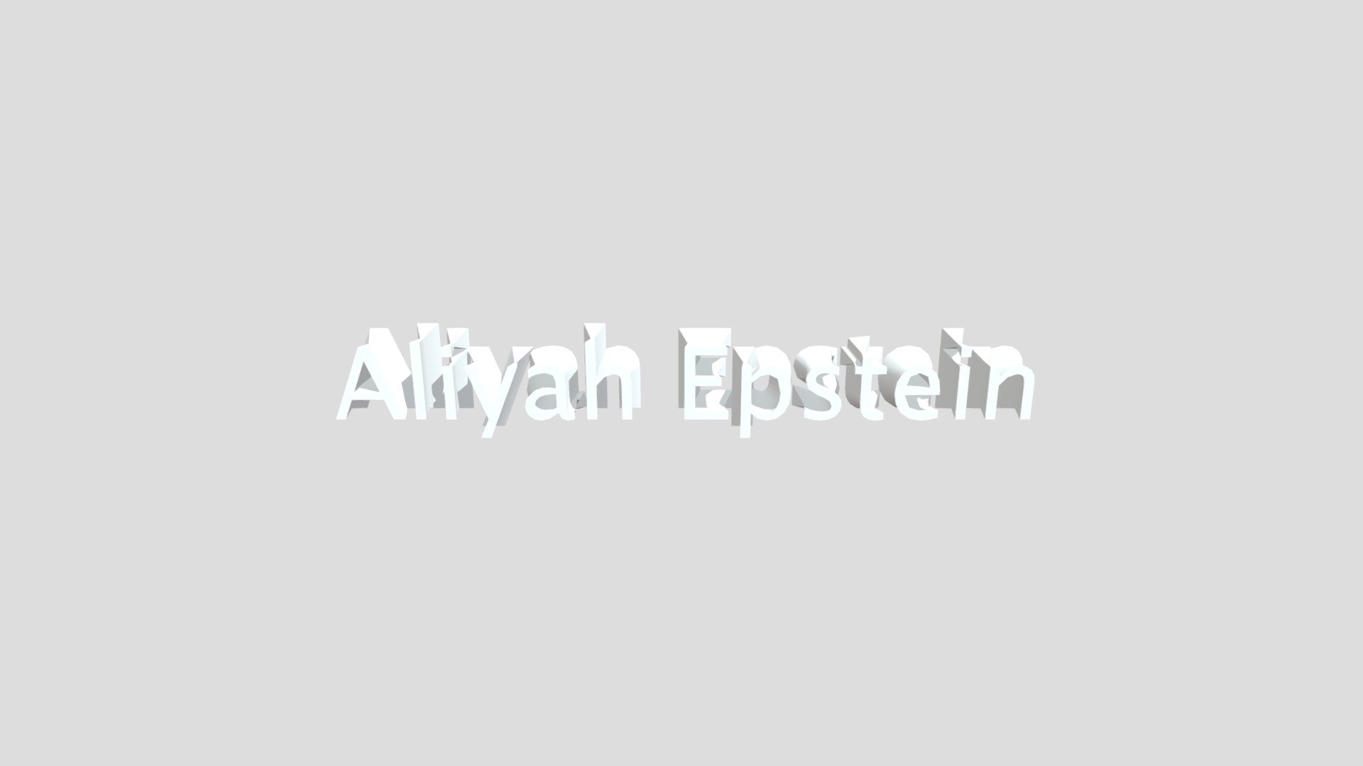 Wk1_signature_epstein_aliyah - Download Free 3D model by peridot.8 ...