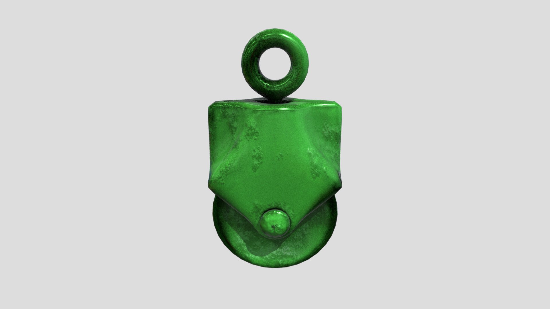 Green Pulley - 3D model by victrollsan [b8cb27d] - Sketchfab