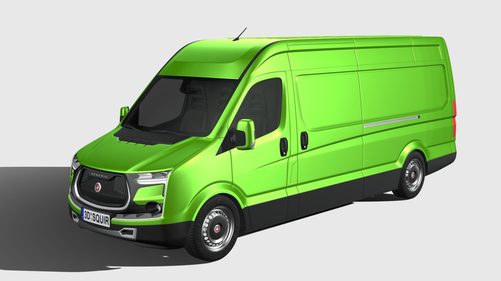Generic Van Heavy 2020 - Buy Royalty Free 3D model by SQUIR3D [b8cb94b ...