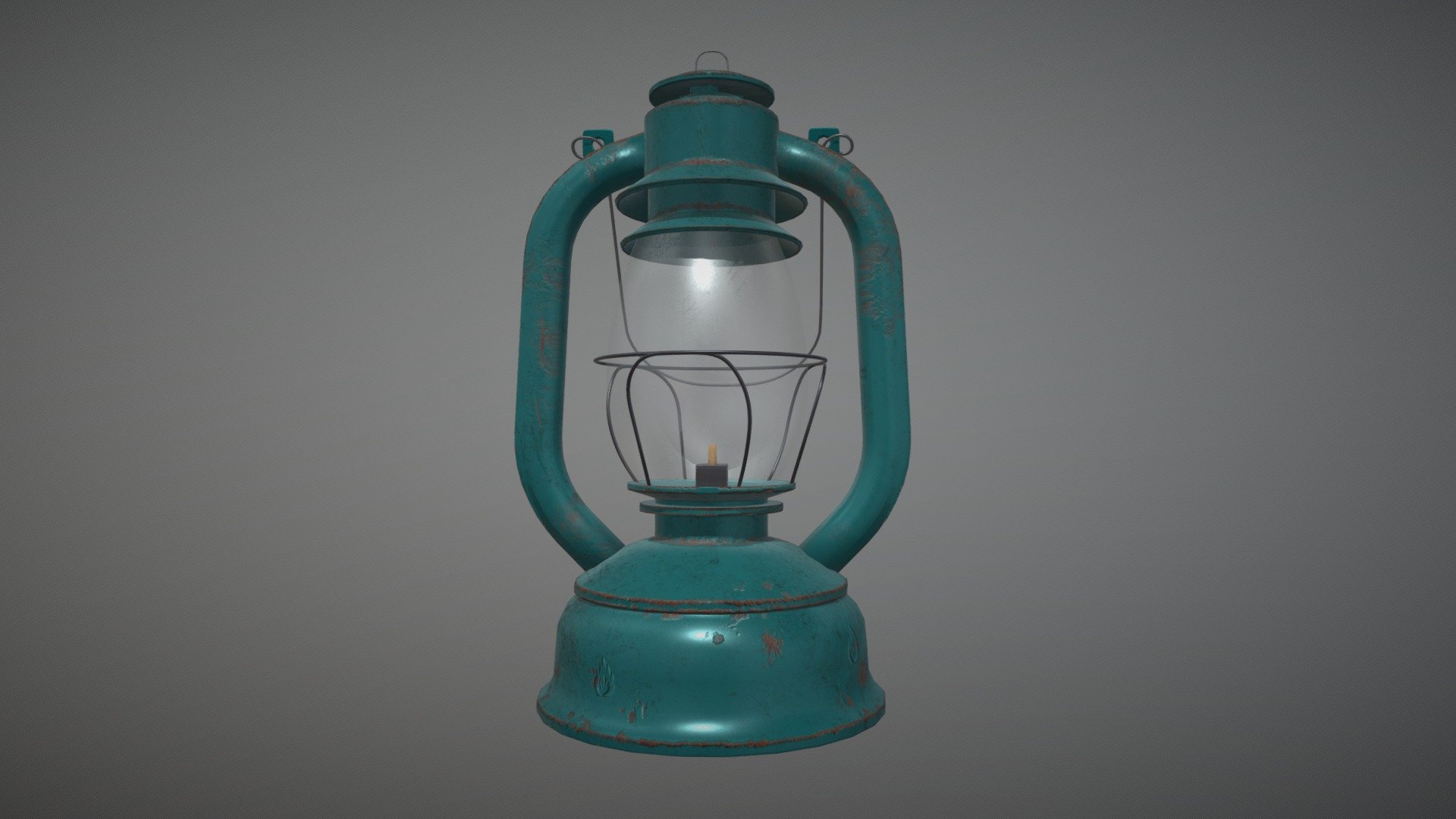 Lantern [ old lamp ] - 3D model by ANIL RAVURI (@anilanimation ...