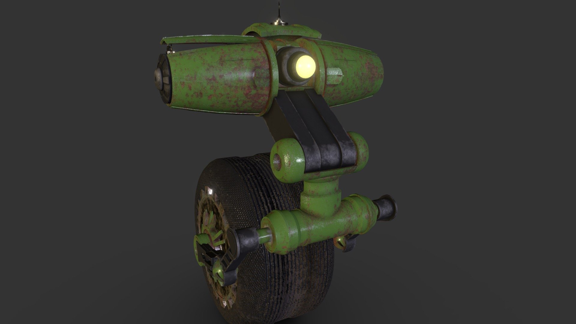 Old Riding Robot - Texture Challenge - 3D model by jessemarofke ...